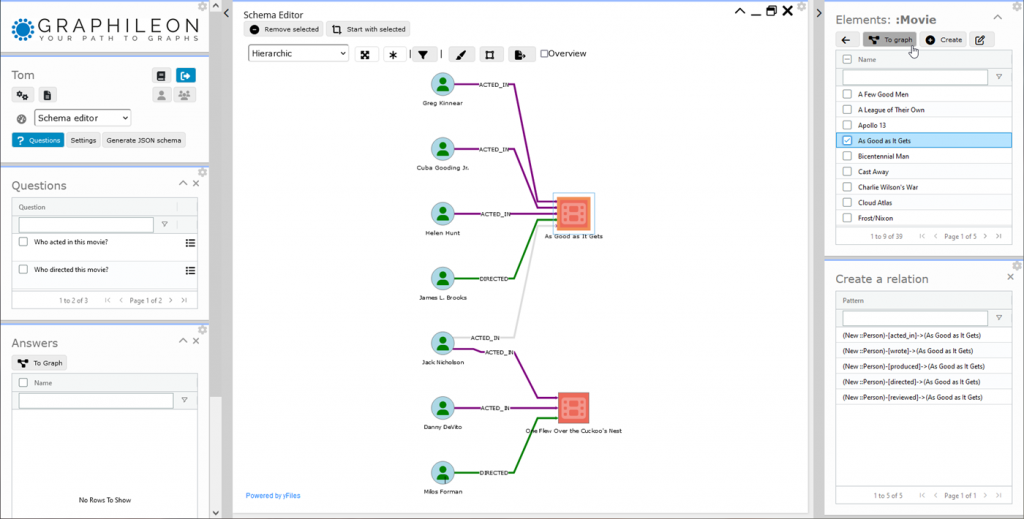 Introducing Schema Based Graph Editing And Exploration Graphileon